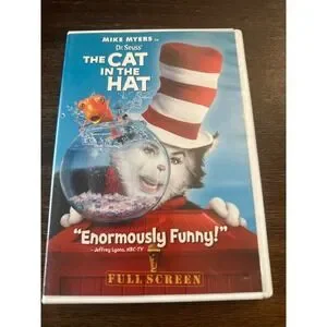 Media | The Cat In The Hat Dvd Mike Myers Dr Seuss Full Screen Live ...